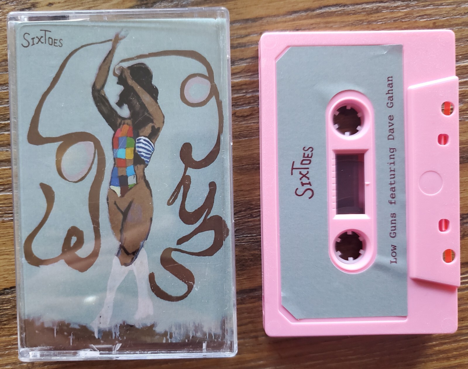 SixToes Featuring Dave Gahan – Low Guns cassette UK limited to 100 ...