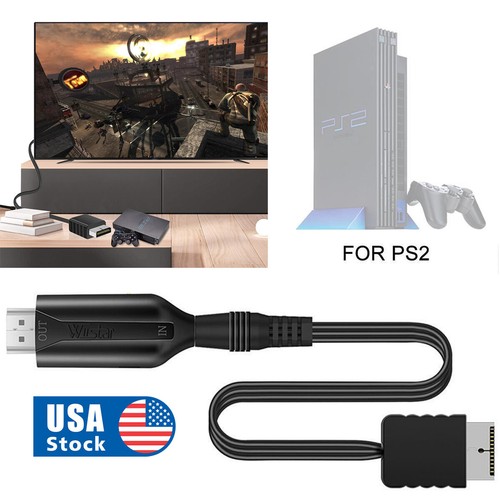 For Sony PS1 PS2 to HDMI Converter Game Console Video Adapter Cable ...