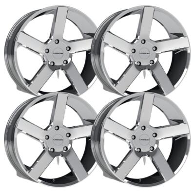 (Set-4) Vision 472 Switchback 20x9 6x120 30mm Chrome Wheels Rims 20 inch | eBay