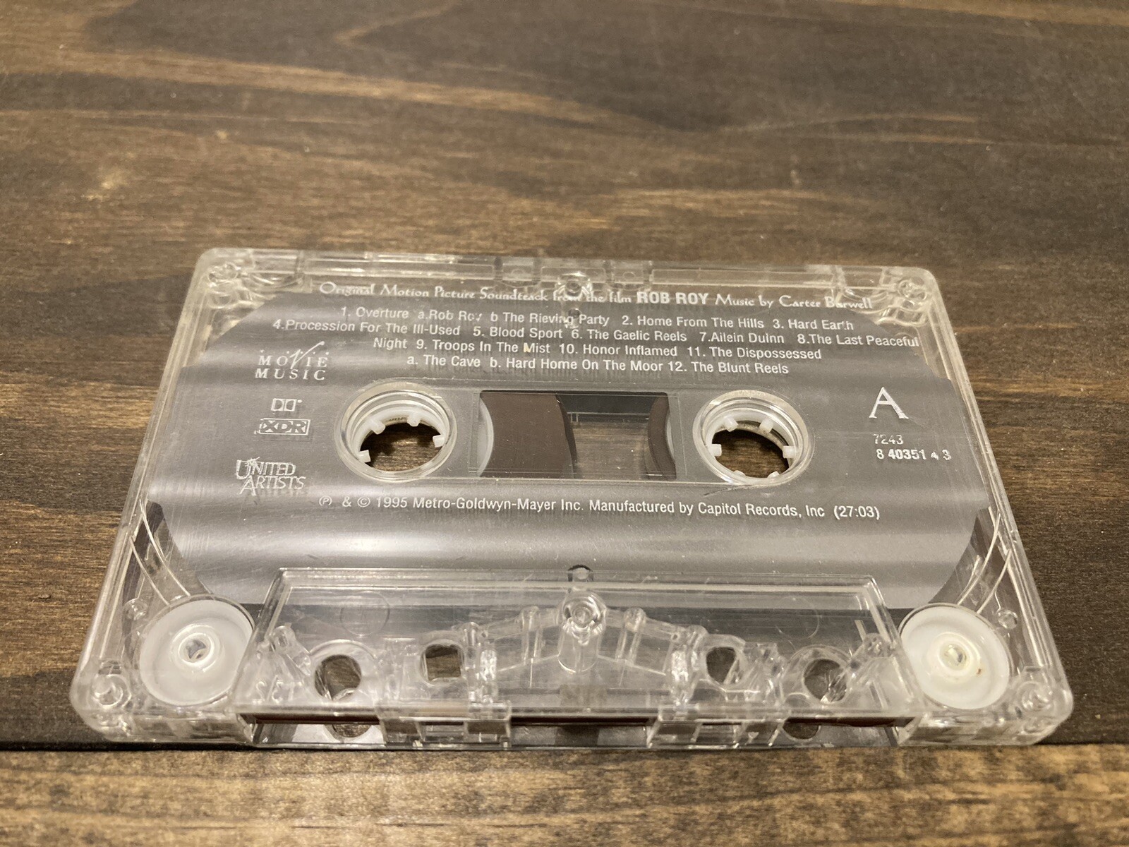 Rob Roy by Original Soundtrack (May-1995, Virgin) for sale online | eBay