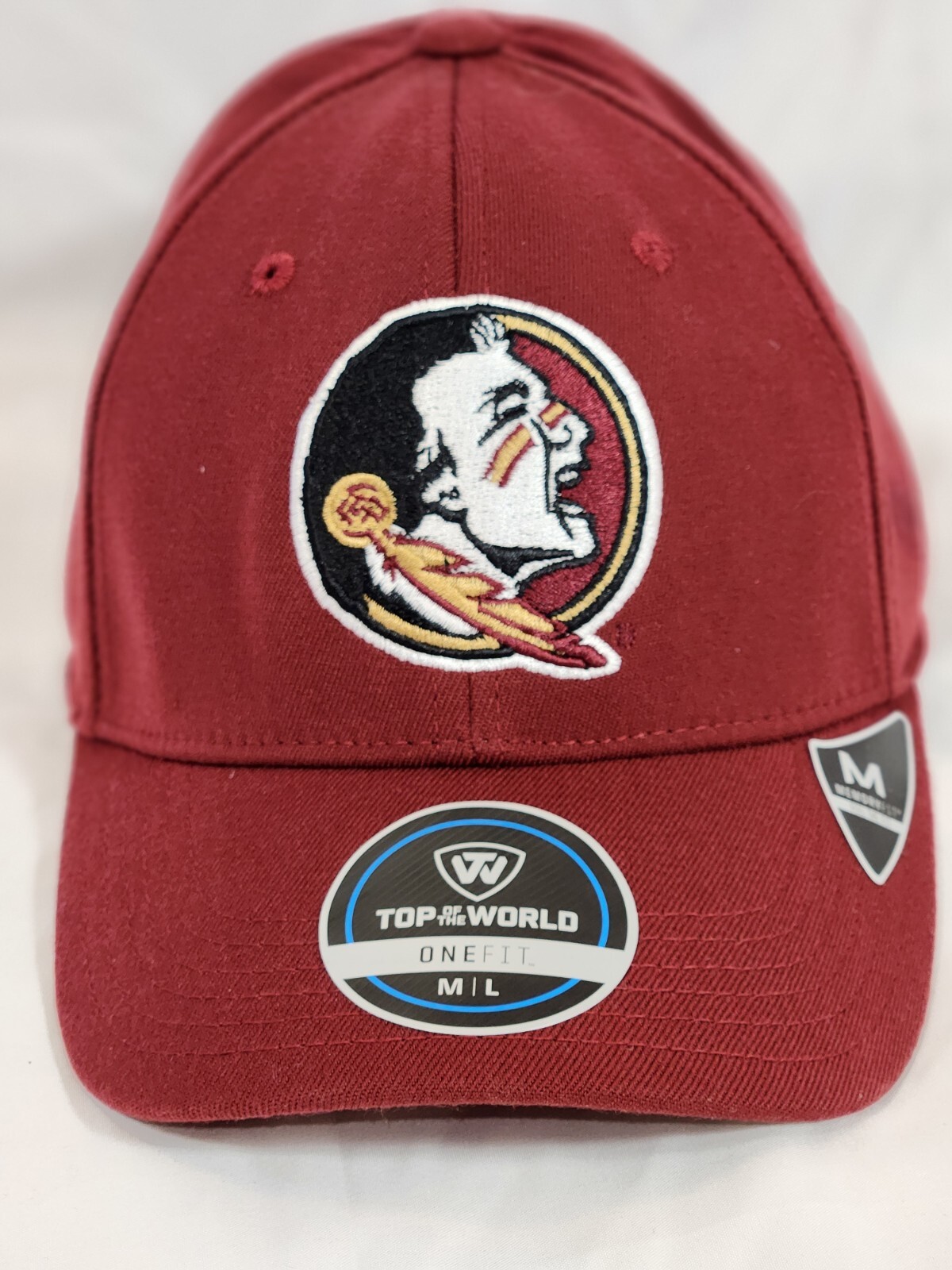 New FSU Florida State Seminoles Cap Hat Memory Fit,Top of the World, M ...