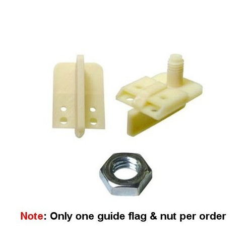 Parma "The Blade" Guide Flag & Nut for 1/24 Slot Cars | eBay