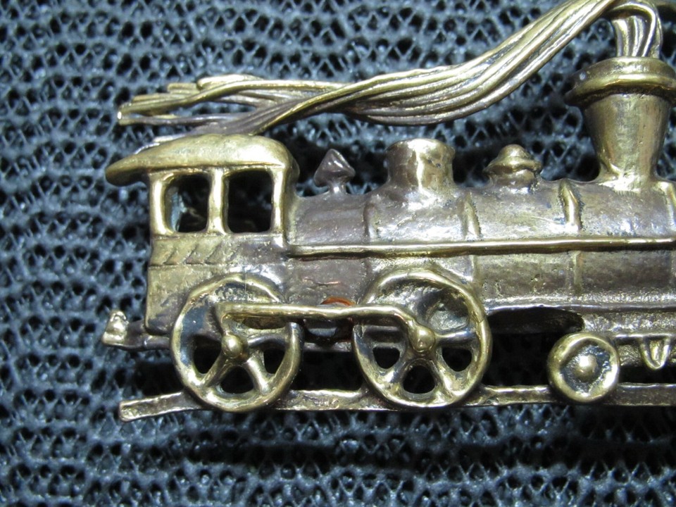 ABSTRACT STEAM LOCOMOTIVE TRAIN HIPPIE BELT BUCKLE! VINTAGE! RARE! IVAR ...