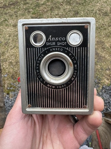 Vintage Ansco Shur Shot Box Camera | eBay