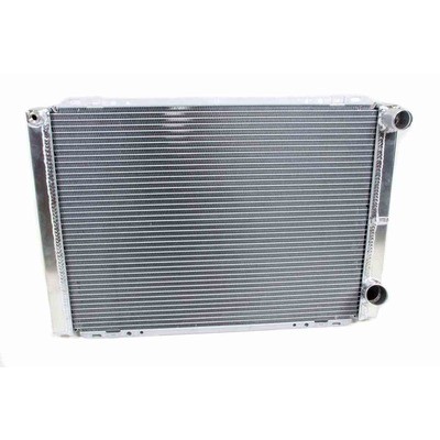 Howe 34328RNF, One Natural Aluminum Radiator 19X28 Chevy Dual Pass No ...