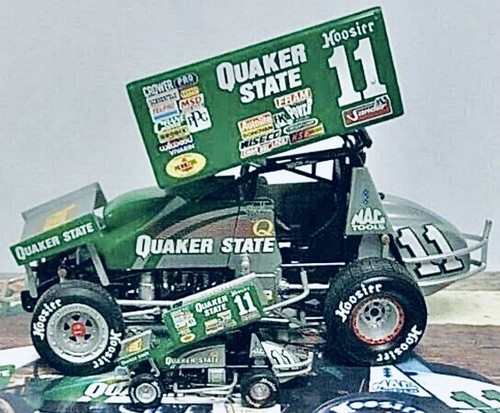 1:50 & 1:18 GMP 2000 STEVE KINSER/QUAKER STATE #11 DIECAST SPRINT CAR ...
