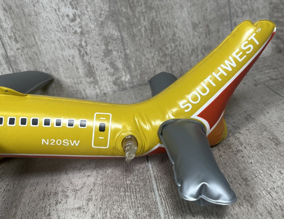 Vintage Southwest Airlines N20SW Promo Inflatable Plane Hat | eBay