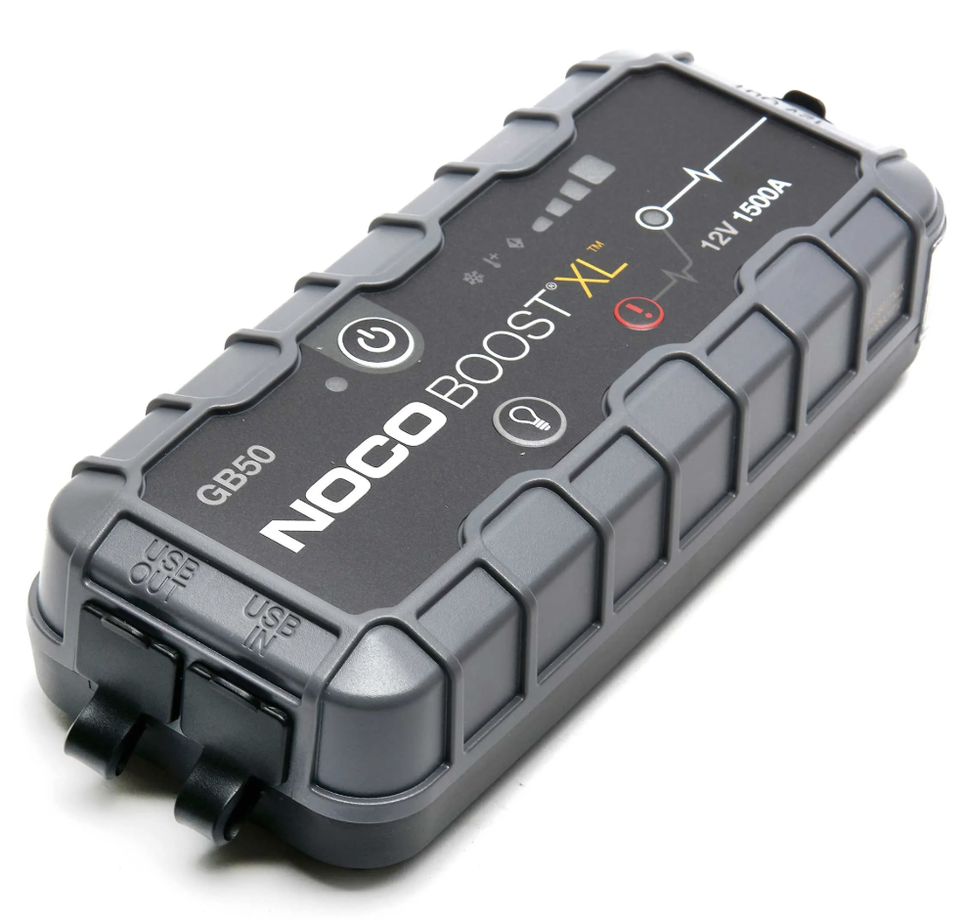 NOCO GB50 Boost XL 1500A 12V UltraSafe Portable Lithium Battery Car Jump Starter 1210000618177 ...