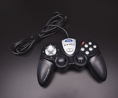 Vintage Saitek P880 USB Dual Analog Pad PC Gaming Controller Authentic ...