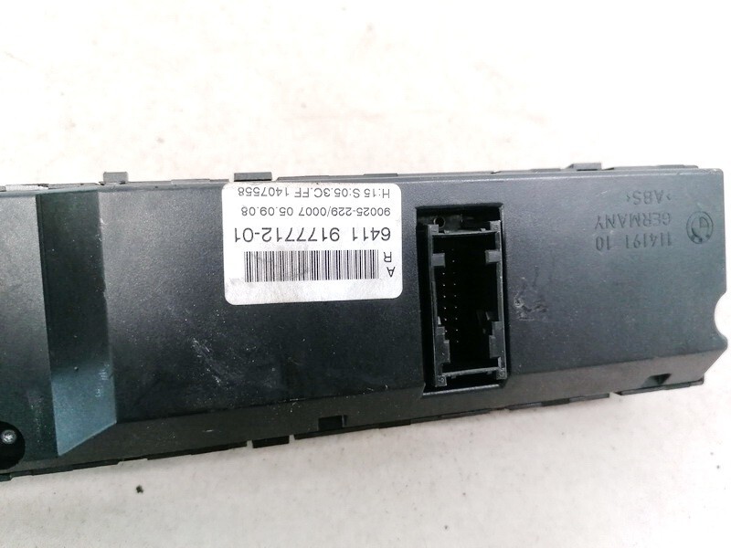 6411917771202 11419110 64119177712-02 Climate Control Panel (hea ...
