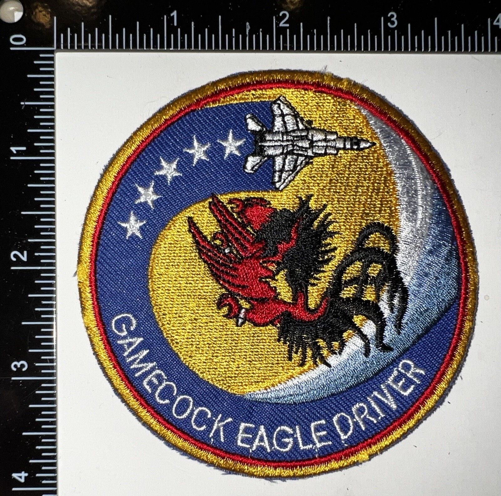USAF 19th Fighter Squadron Gamecock Eagle Driver Patch | eBay