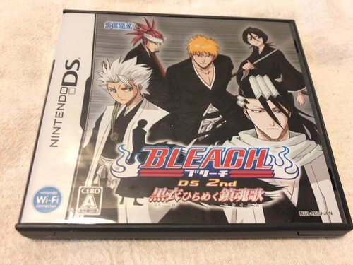 BLEACH Nintendo DS Game Soft Requiem flashing in black clothes | eBay