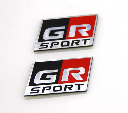 GR sport Logo Emblem Badge for Black Door Toyota Hilux Revo Fortuner ...