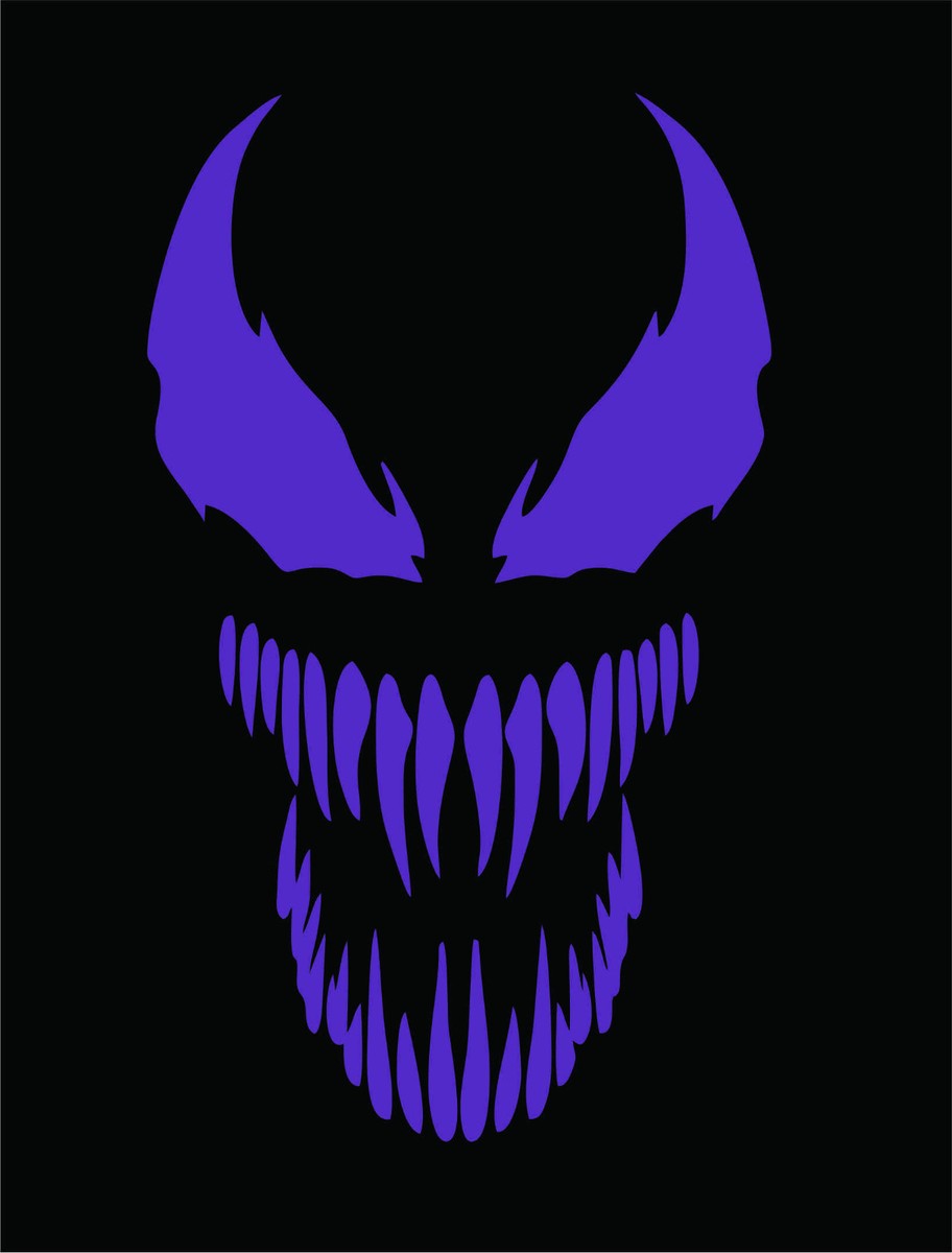 Venom Emblem Logo Vinyl Decal Sticker Emblem Logo Vinyl Decal