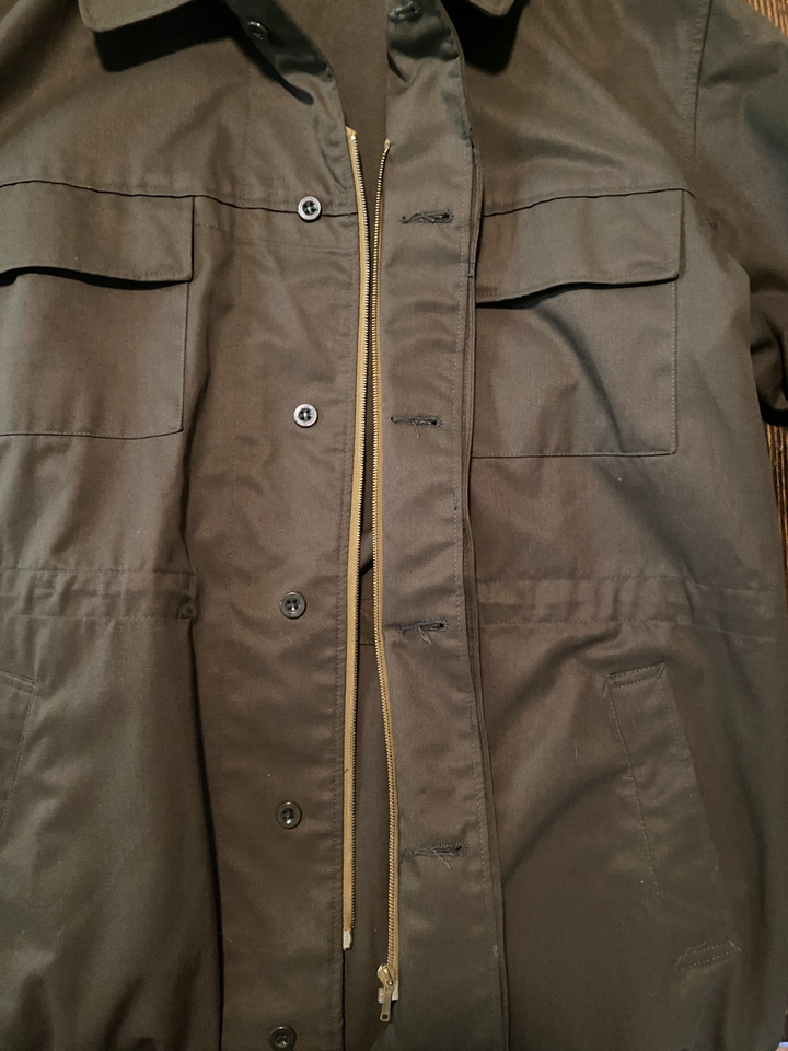 Vintage Czech Army 88 Military Field Jacket Coat OD Green Men's 188/112 ...
