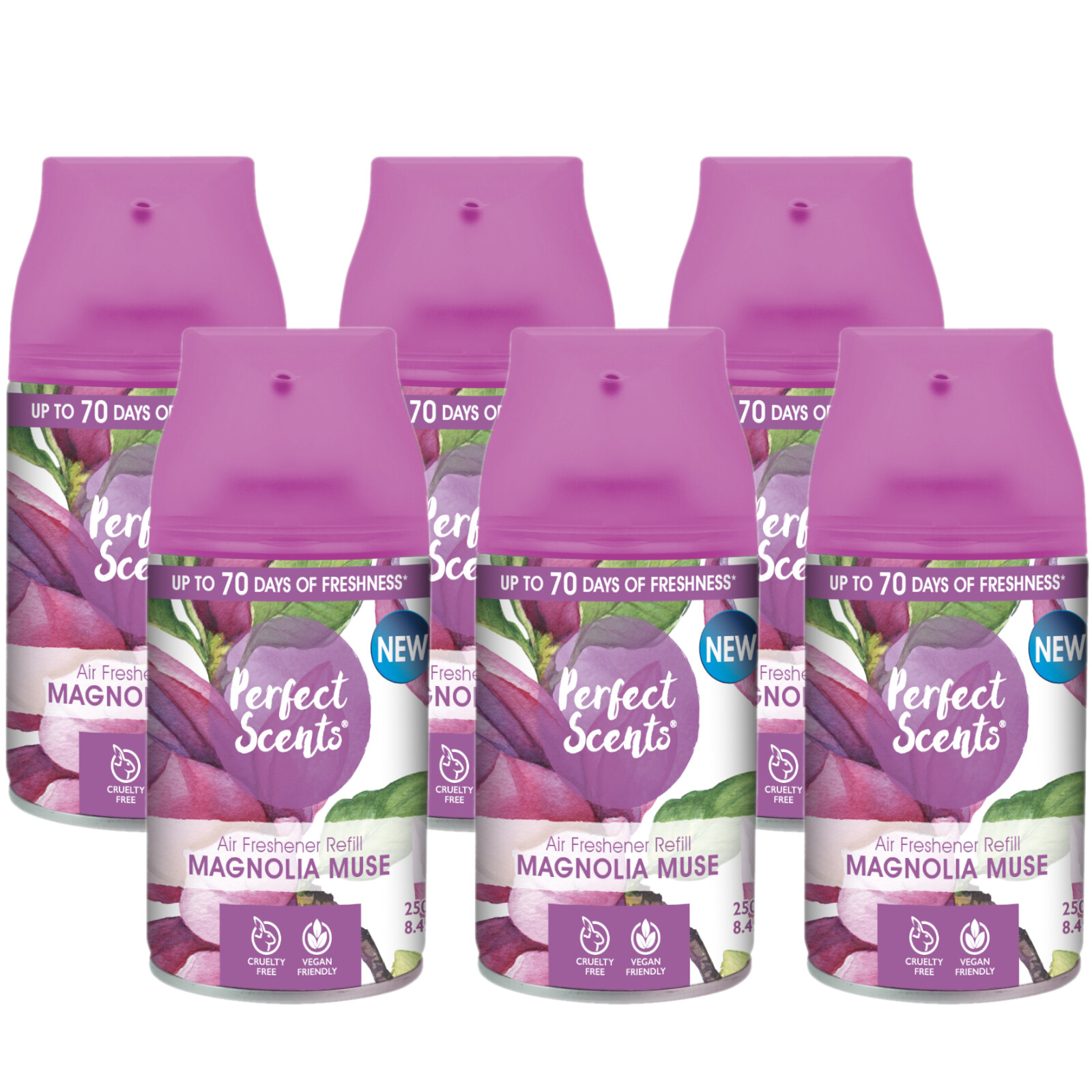 6x Perfect Scents Air Freshener Automatic Spray Refills 250ml | eBay