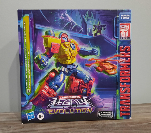 Transformers Legacy Evolution Armada Deluxe Powerlinx Hot Shot And Jolt ...