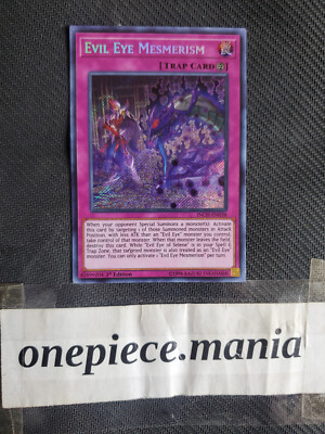 Yu-Gi-Oh! Evil Eye Mesmerism INCH-EN038 1st US!!! | eBay