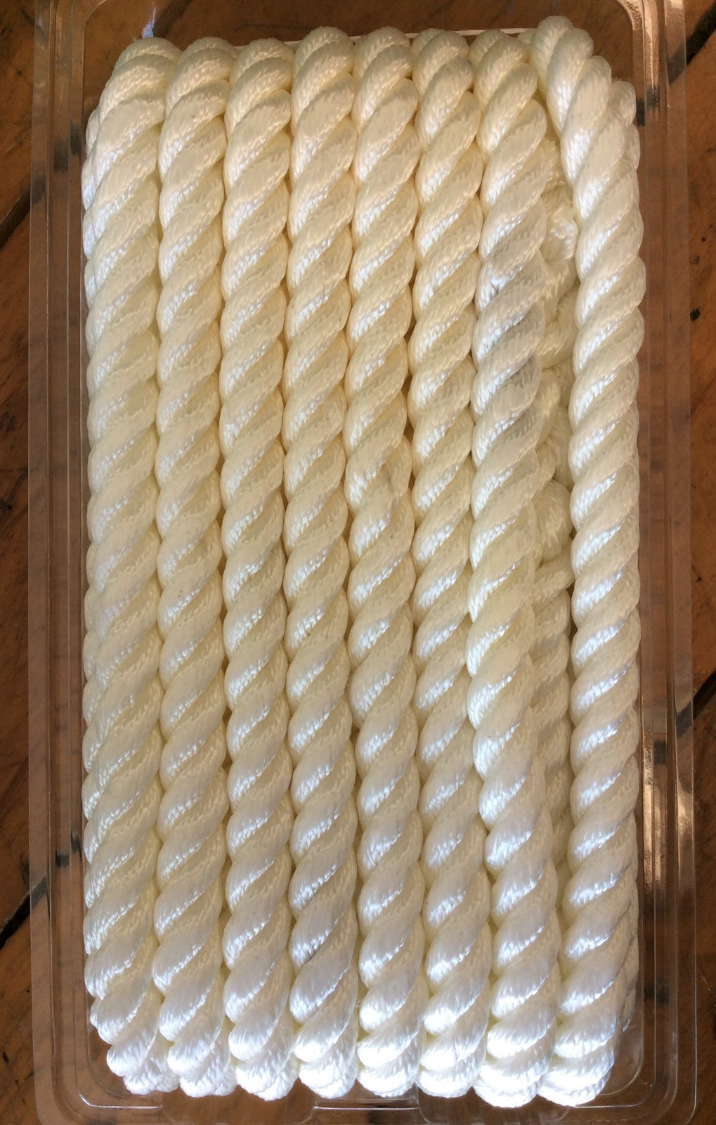 Seachoice 3-Strand Twisted Boat Nylon Dock Line Rope Clam 3/4" x 35 ...