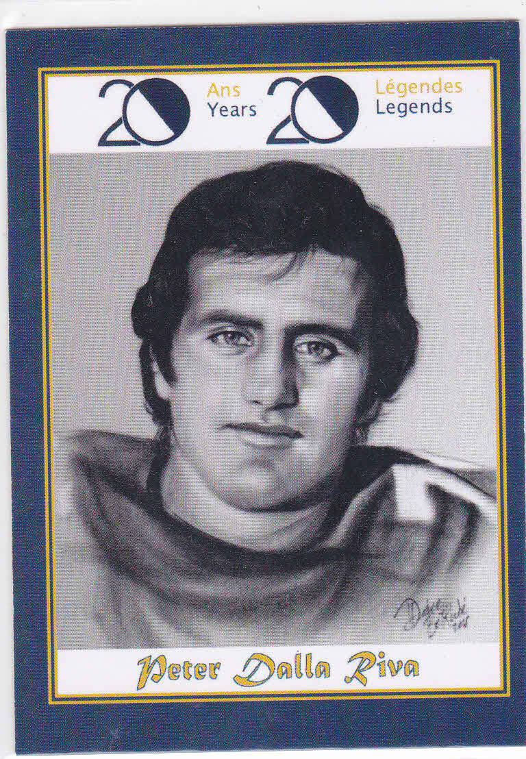 20 Years 20 Legends Card Show Ultra Limited /240 Peter Dalla Riva (ID42 ...