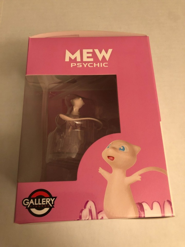 MEW Pokémon Center Gallery Figure Psychic 2017 NEW Factory Sealed | eBay
