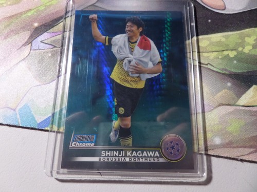 2022-23 Topps Stadium Club Chrome Blue Prism Refractor Parallel Shinji ...