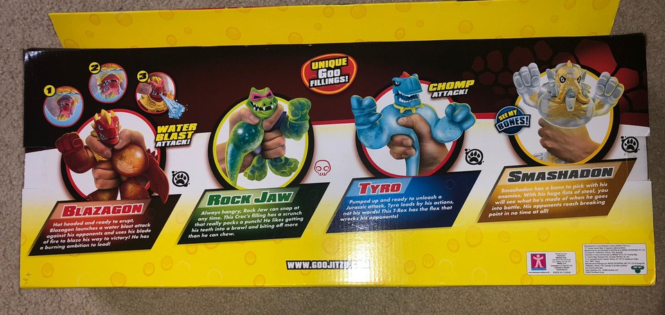 Moose Enterprise Heroes of Goo Jit Zu Action Figure - 4 Pack - NIP ...