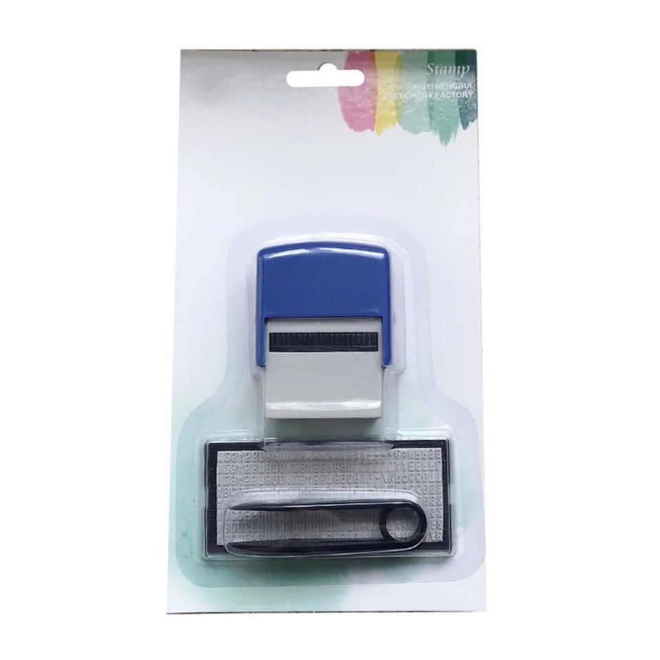 Practical DIY Rubber Stamp Kit with Automatic Inking for Printing Needs ...