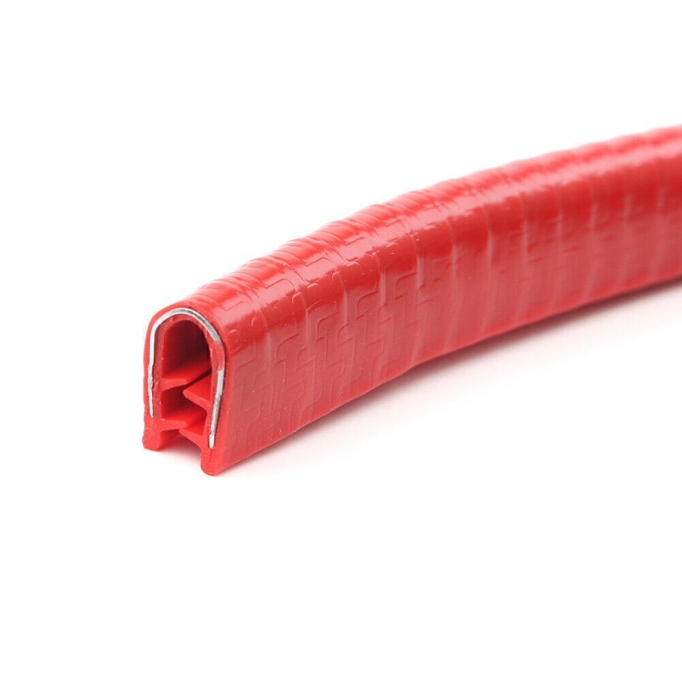 10FT /3M Door Trim Edge Lock Guard Moulding Rubber Seal Strip Protector ...