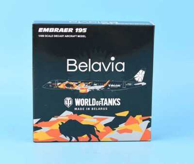1/400 JC Wings Belavia EMB-190 EW-400PO WORLD OF TANKS | eBay
