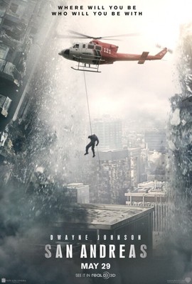 San Andreas (2015) Movie Poster A1 A2 A3 A4 | eBay