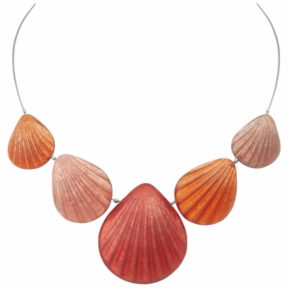 Coral Resin Jewelry