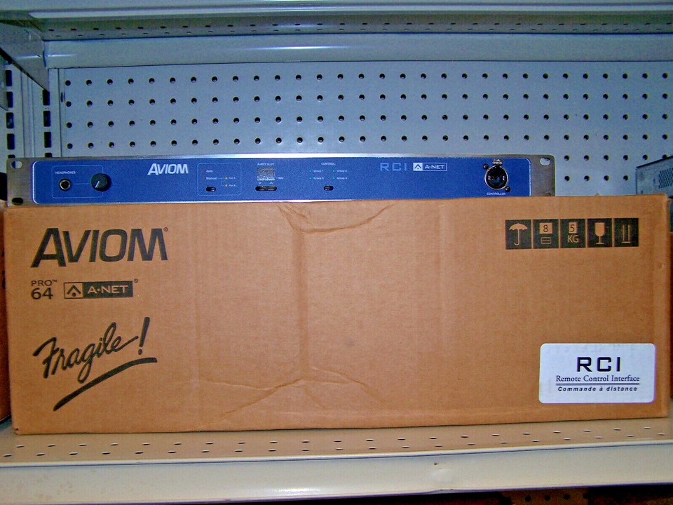 Aviom RCI Remote Control Interface for 6416m Mic Input Modules | eBay