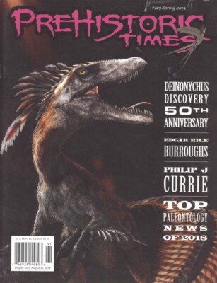 PREHISTORIC TIMES : Dinosaur Magazine - No. 129 / Spring 2019 | eBay