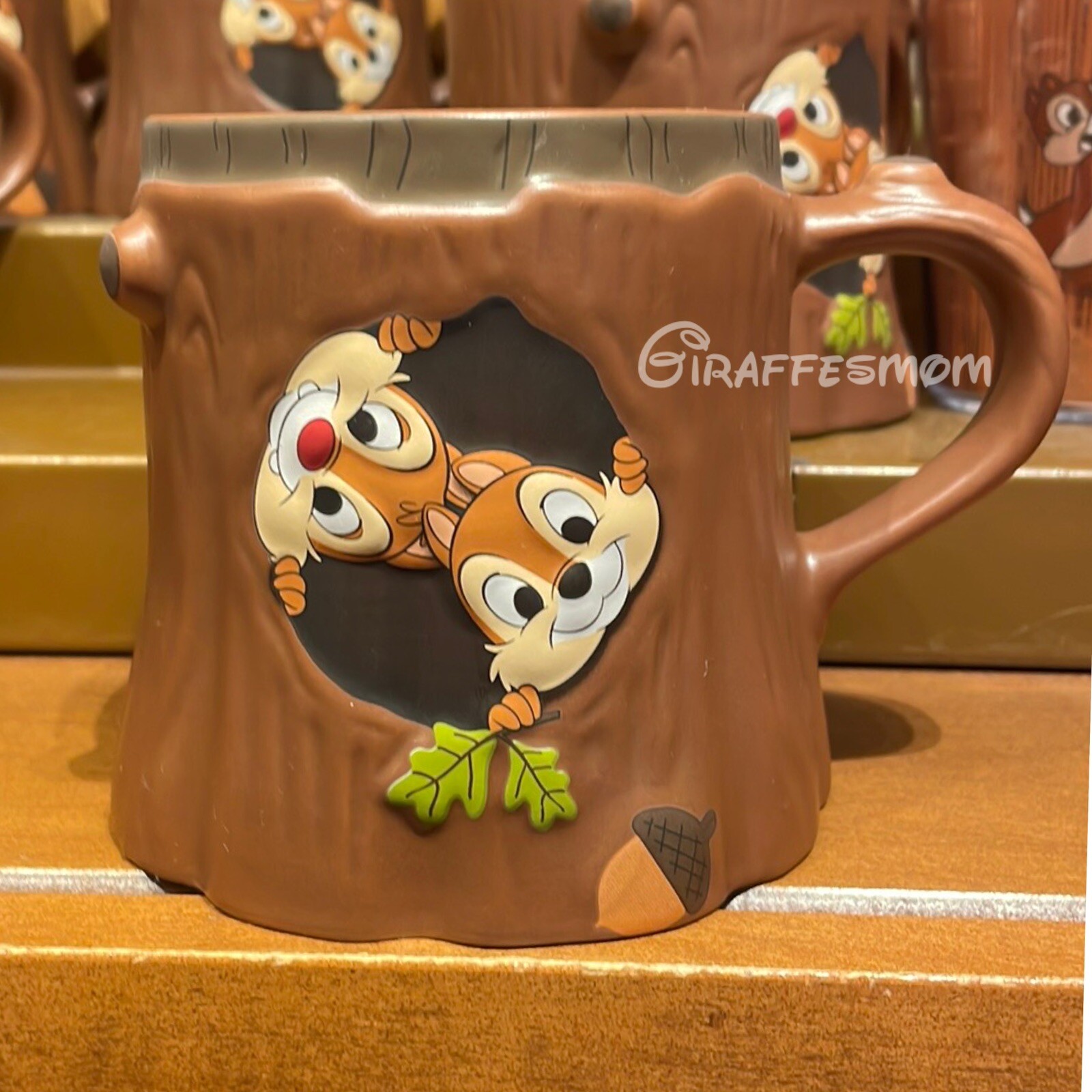 Disney’s GRAND CALIFORNIAN HOTEL & SPA Chip N Dale Tree Stump Mug NWT ...