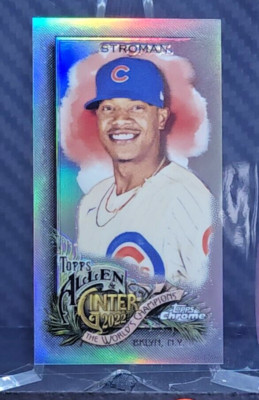 Marcus Stroman 2022 Topps Chrome Allen & Ginter MINI REFRACTOR #156 ...