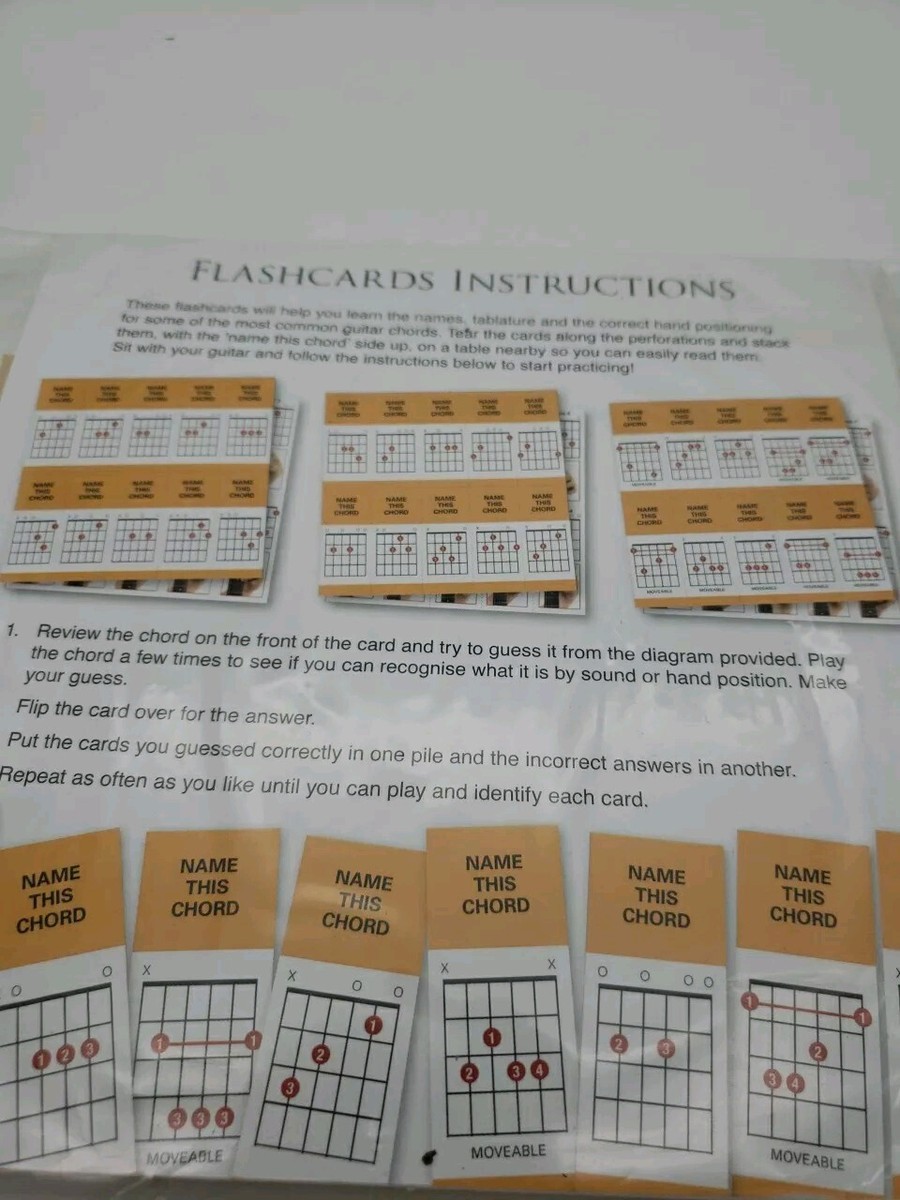 Guitar Chords Flashcards