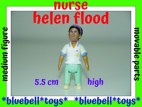 Fireman Sam Figures NURSE HELEN FLOOD Movable Parts Medium Action ...