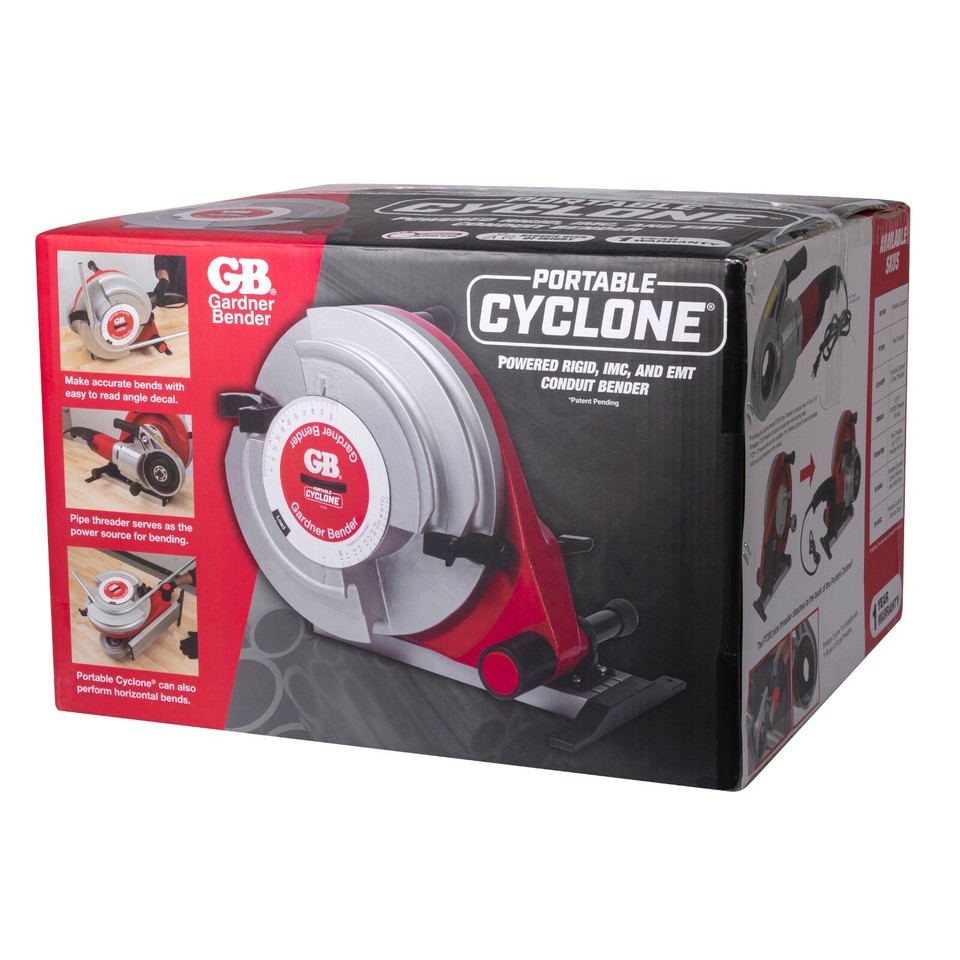 MILWAUKEE 2874 THREADER GARDNER BENDER CYCLONE B1000 CONDUIT PIPE ...