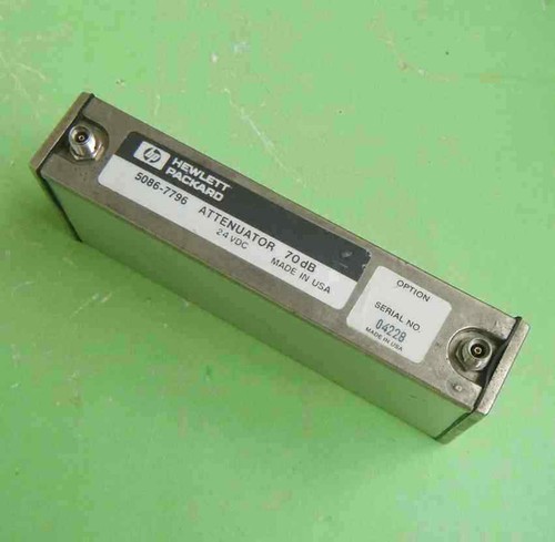 1pc 5086-7796 70dB/24V/26.5GHz/3.5mm 8563E attenuator #A6-29 | eBay