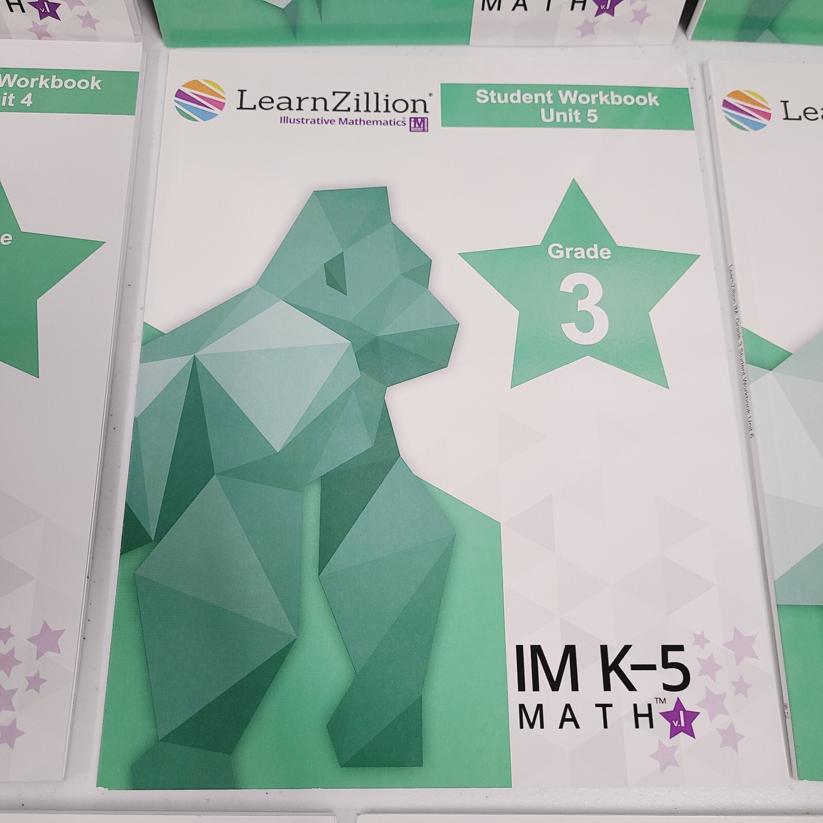 Grade 3 Student Workbooks Units 1-8 Learn Zillion Illustrative ...