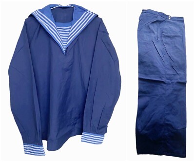 New Original 87 Type China PLA Navy Army Issue Blue Sailor Uniform ...