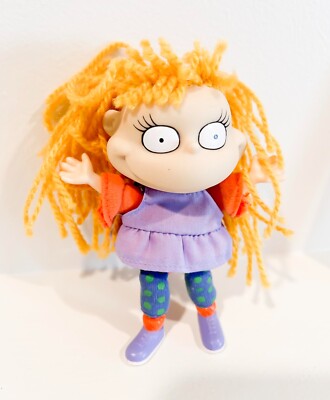 Nickelodeon Rugrats Collectible Angelica Mattel Figure - Good Condition ...