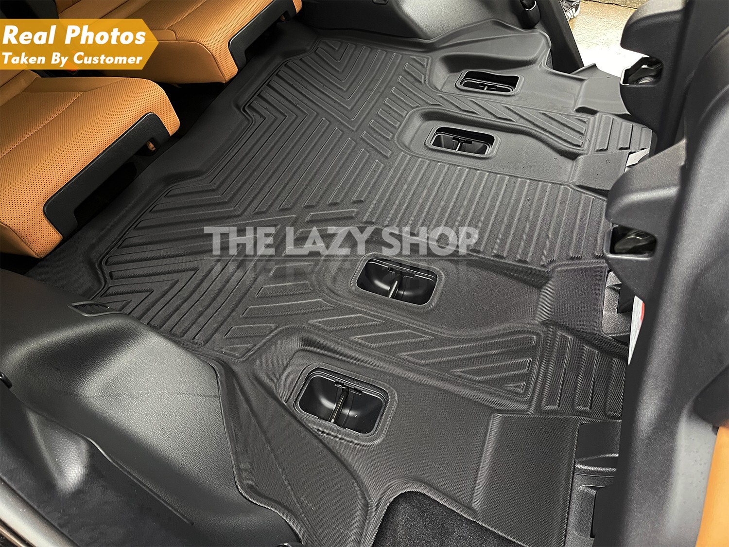 5D Tailored TPE 3rd / Third Row Floor Mat for Lexus LX500d LX600 LX 7 ...