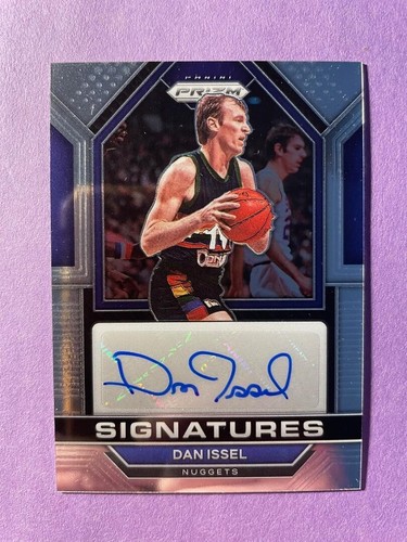 SIGNED DAN ISSEL 2022-23 PANINI SIGNATURES BASKETBALL AUTO - CERTIFIED ...