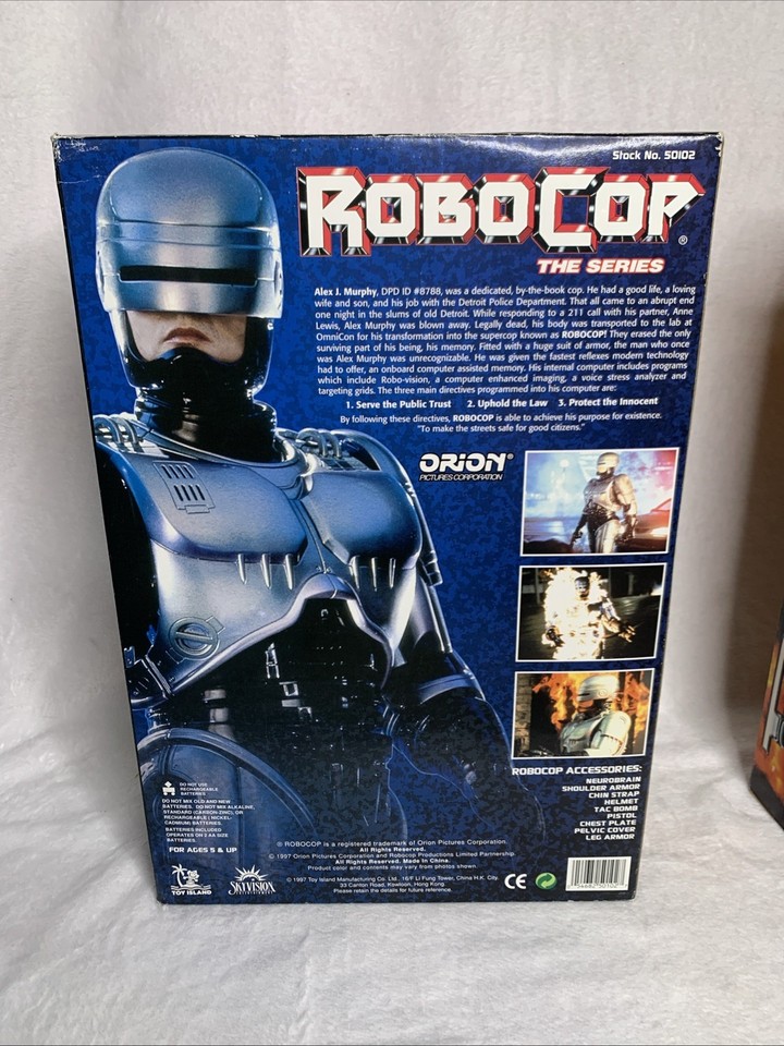 1997 RoboCop The Series Action Figure, 15", Toy Island, In Box! | eBay