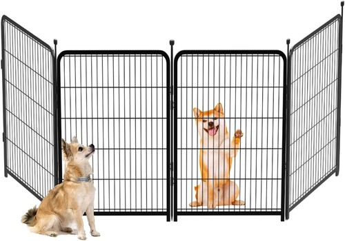Garden Fencing 36 Inch High 4 Panels Total 8 9 Ft L Dog Fencing
