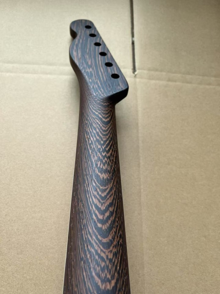 Stainless 22 Frets Tele Guitar Neck Wenge Fingerboard for Fender TL ...