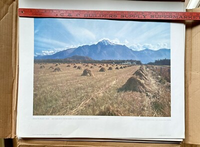 1965 USDA America The Beautiful 65 Travel Poster Set Fine Art ...