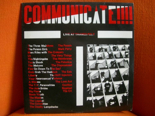VINYL 2 X 33T – COMMUNICATE !!! LIVE THAMES POLY COMPILATION – 1985 ...